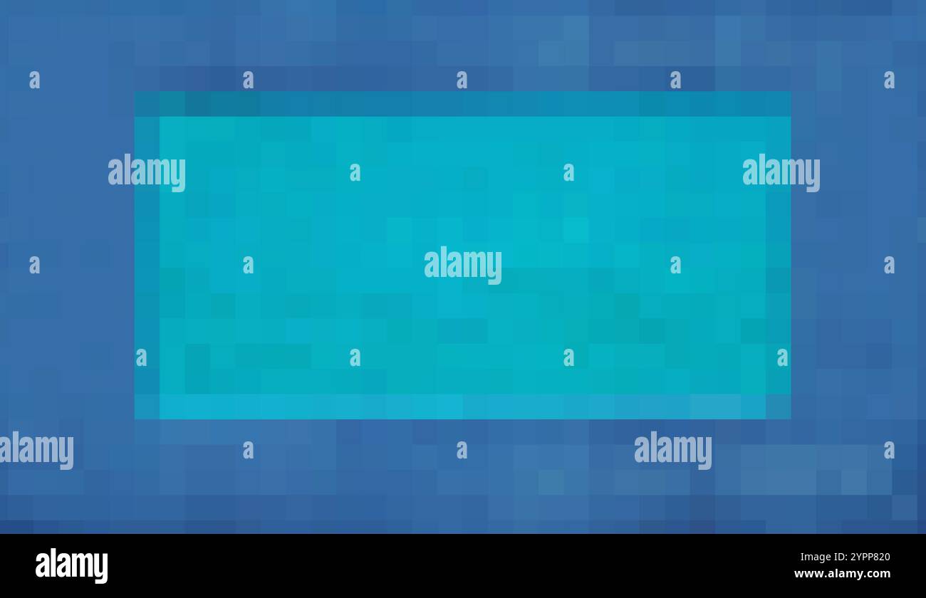 An image of a surface made of blue and green pixels Stock Photo - Alamy