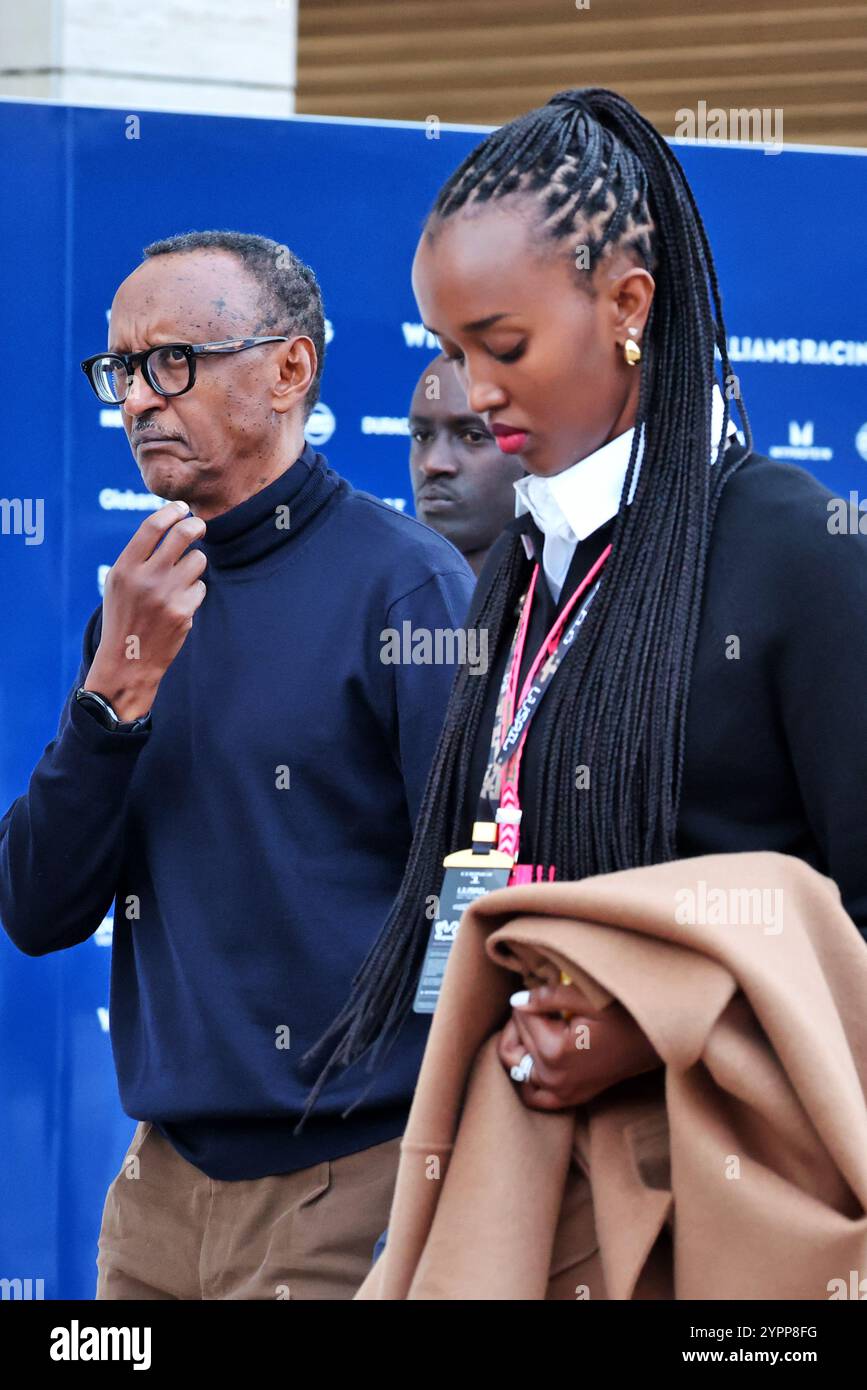 Doha, Qatar. 01st Dec, 2024. Paul Kagame (RWA) President of Rwanda ...
