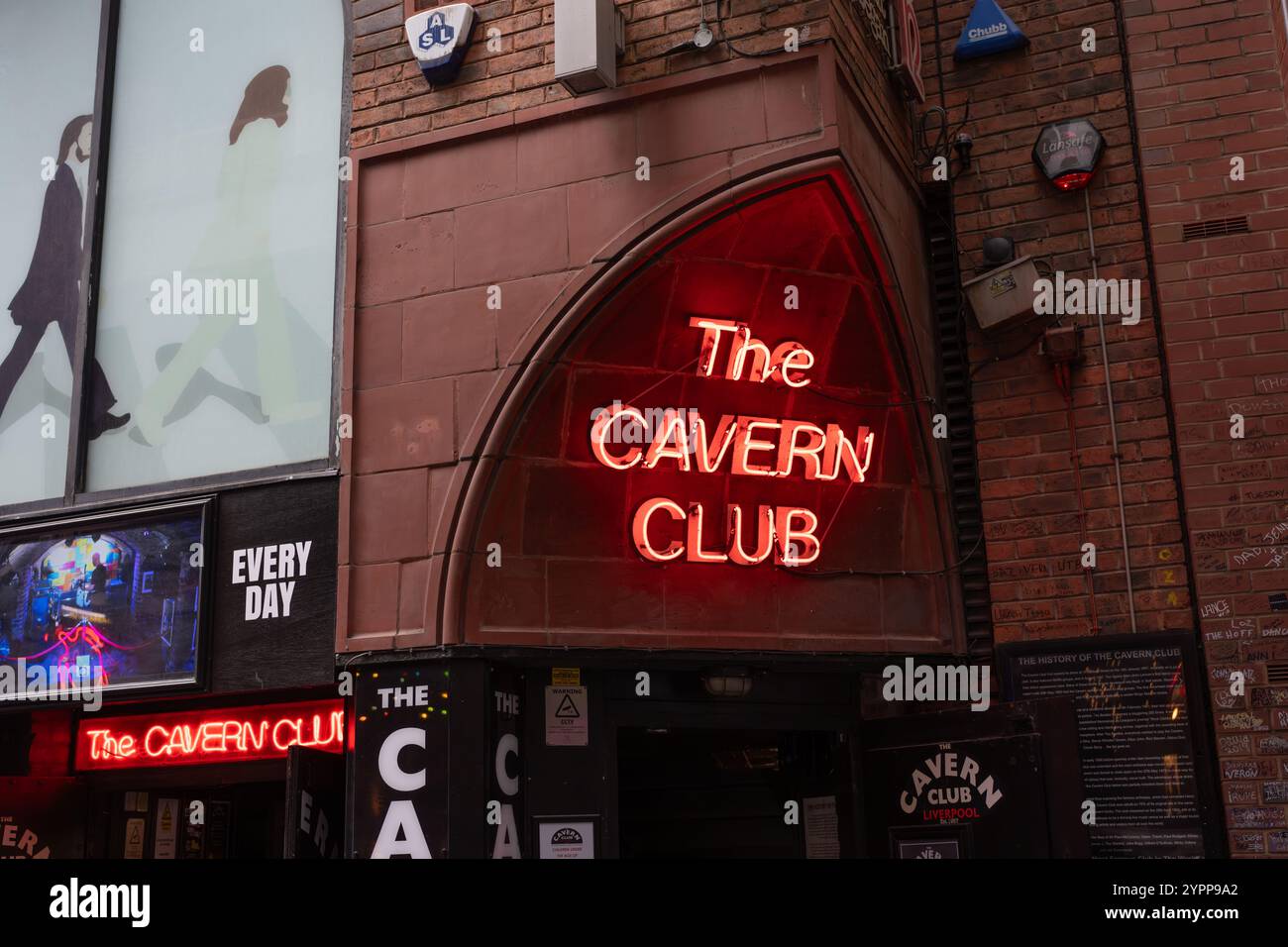 The Cavern club in Mathew Street Liverpool Stock Photo - Alamy
