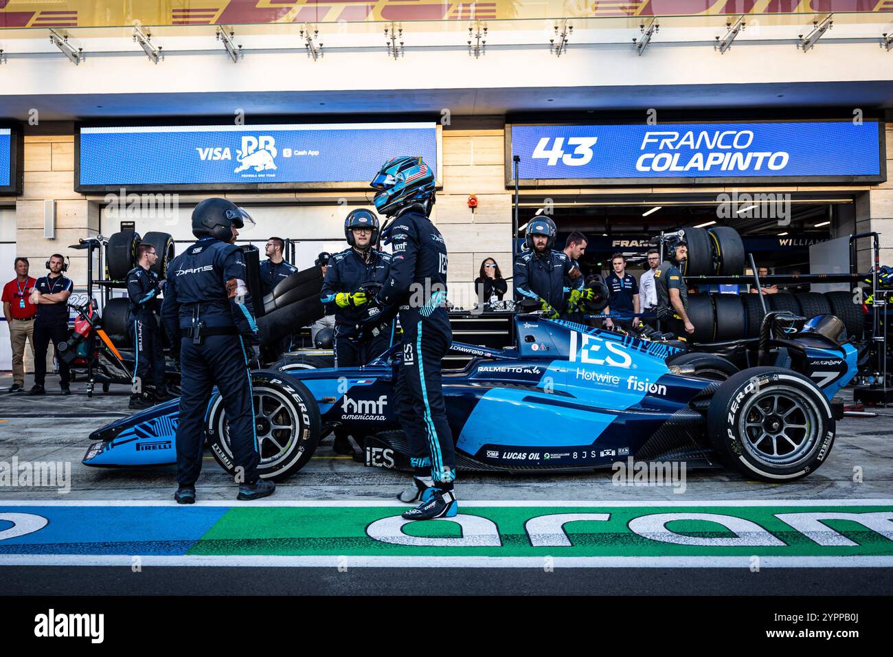 07 CRAWFORD Jak (usa), DAMS Lucas Oil, Dallara F2 2024, action during ...