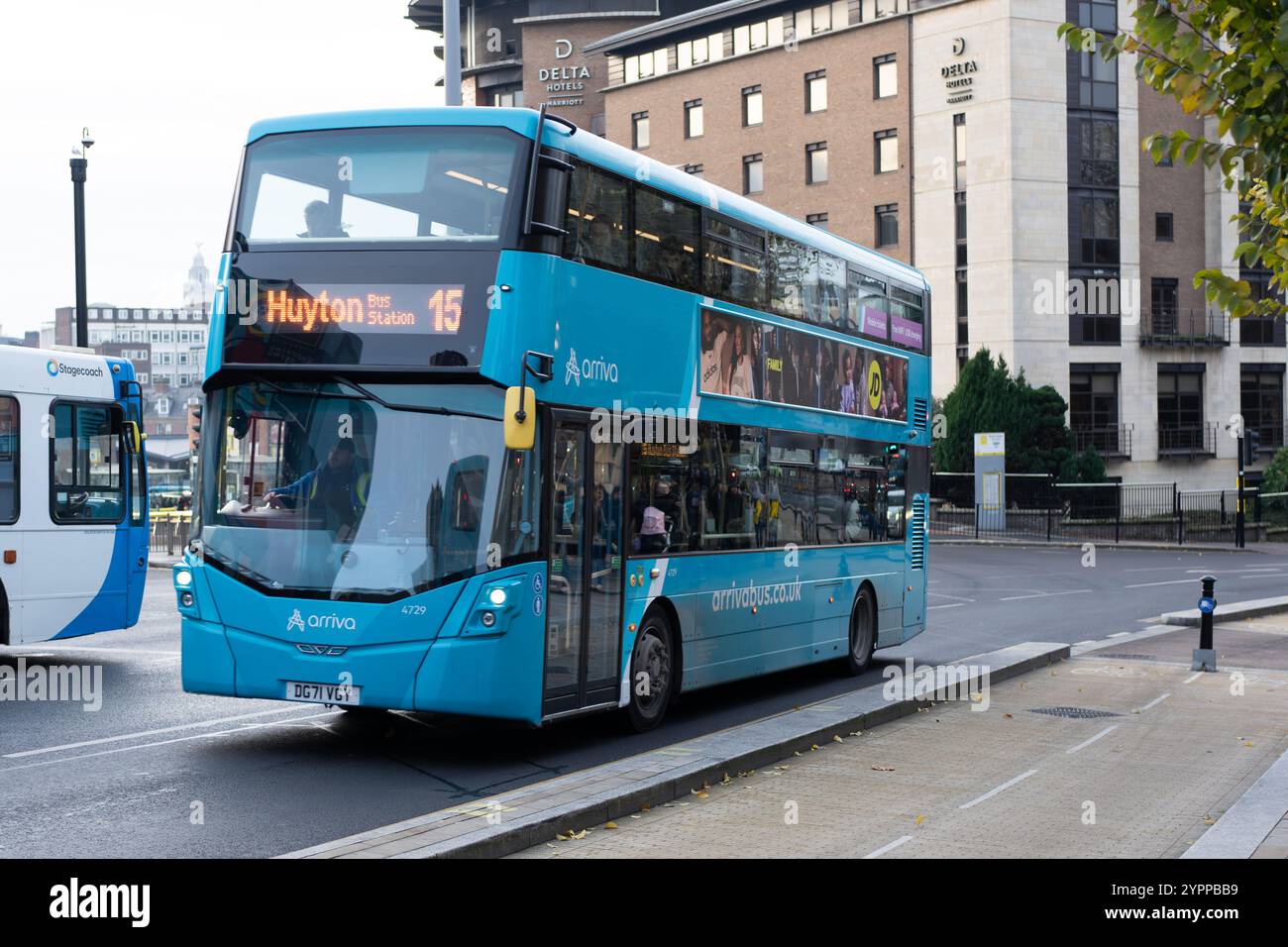 An Arriva bus in Liverpool Stock Photo - Alamy