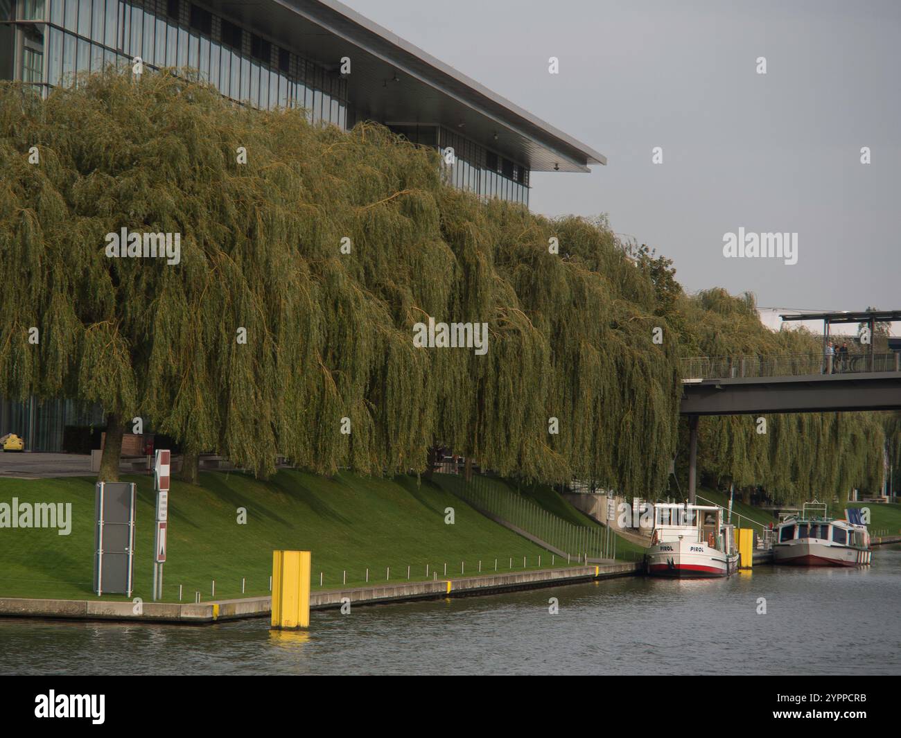 wolfsburg at the mittelland channel Stock Photo - Alamy