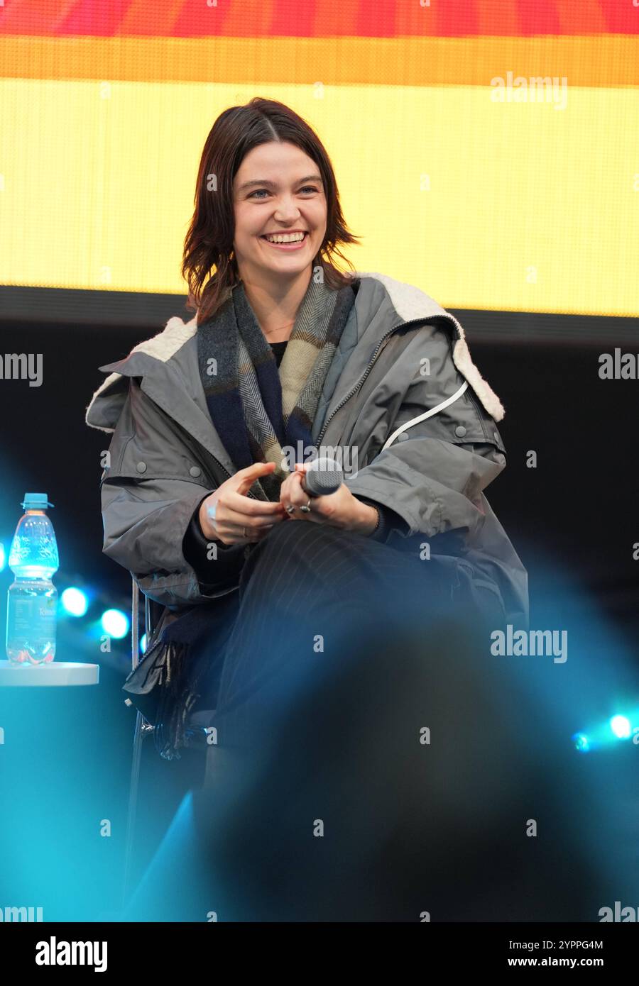 Comic Con 2024. Schauspielerin Elise Duffy auf der Comic Con am 30.11. ...