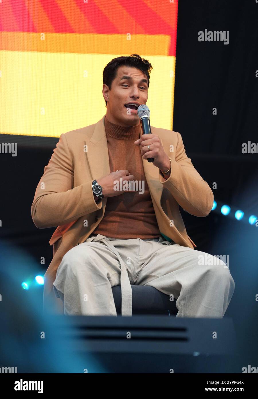 Comic Con 2024. Schauspieler Staz Nair auf der Comic Con am 30.11.2024 ...