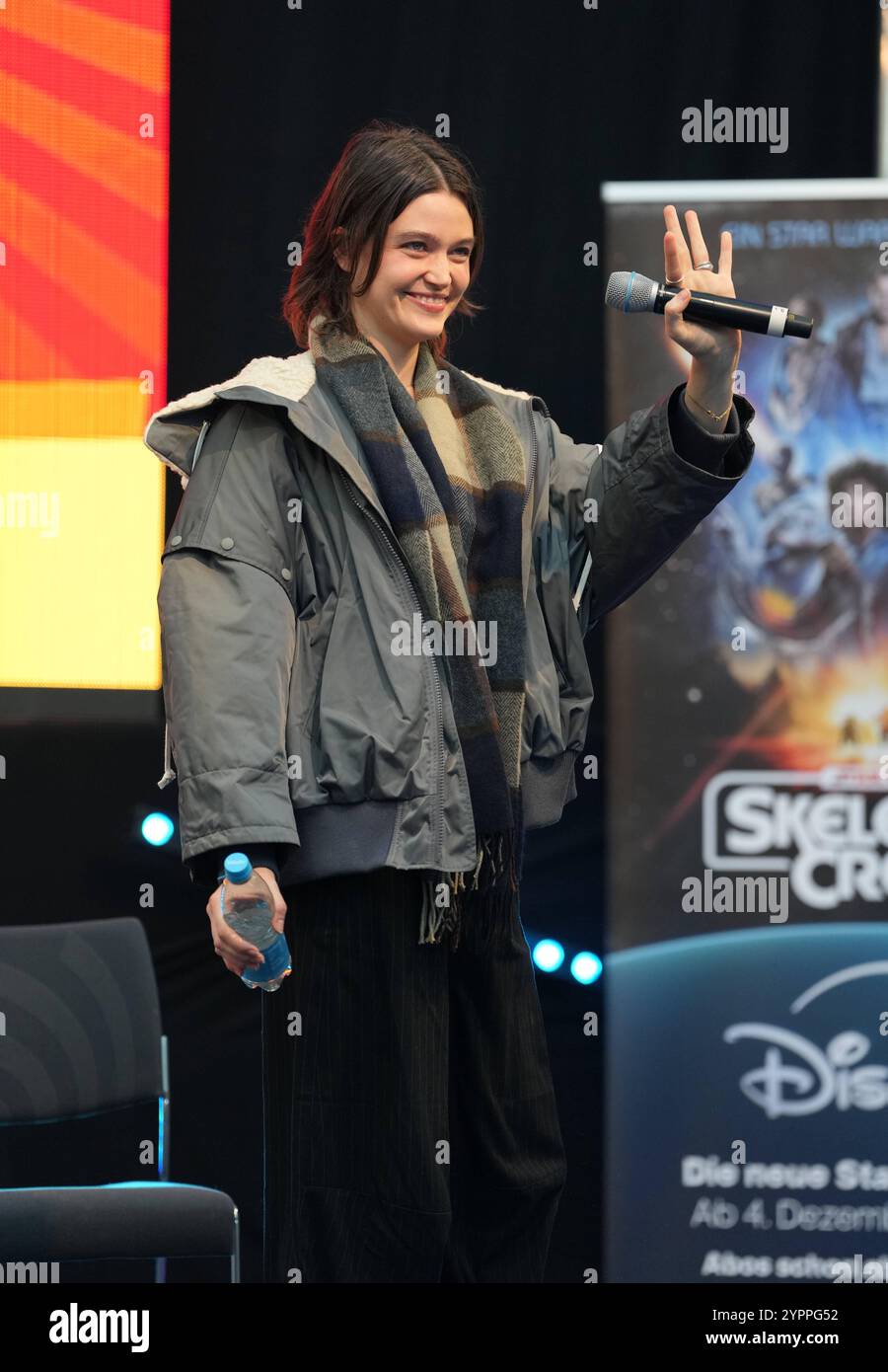 Comic Con 2024. Schauspielerin Elise Duffy auf der Comic Con am 30.11. ...