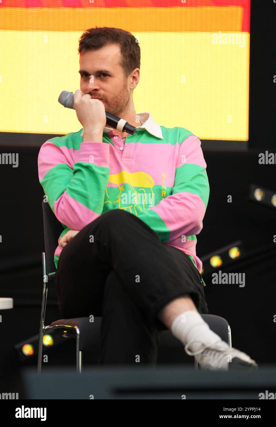 Comic Con 2024. Schauspieler Nathan Foad auf der Comic Con am 30.11. ...