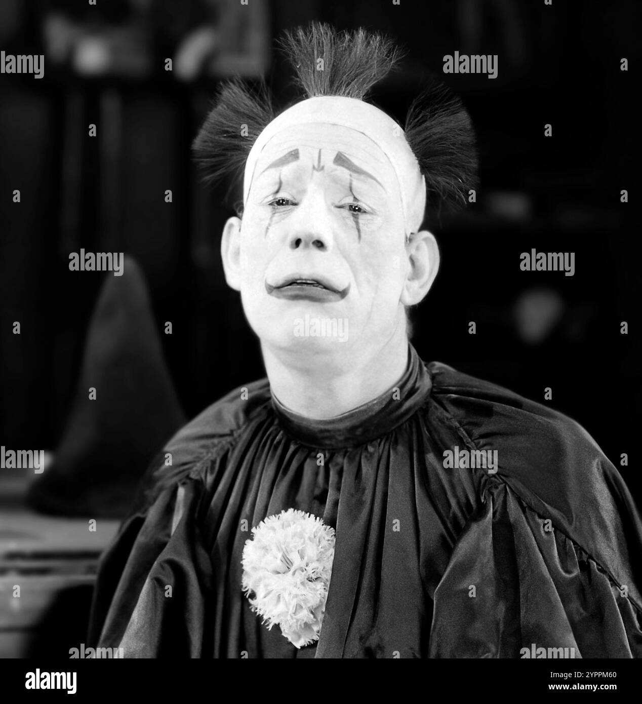 Was the most famous clown of his era Black and White Stock Photos ...