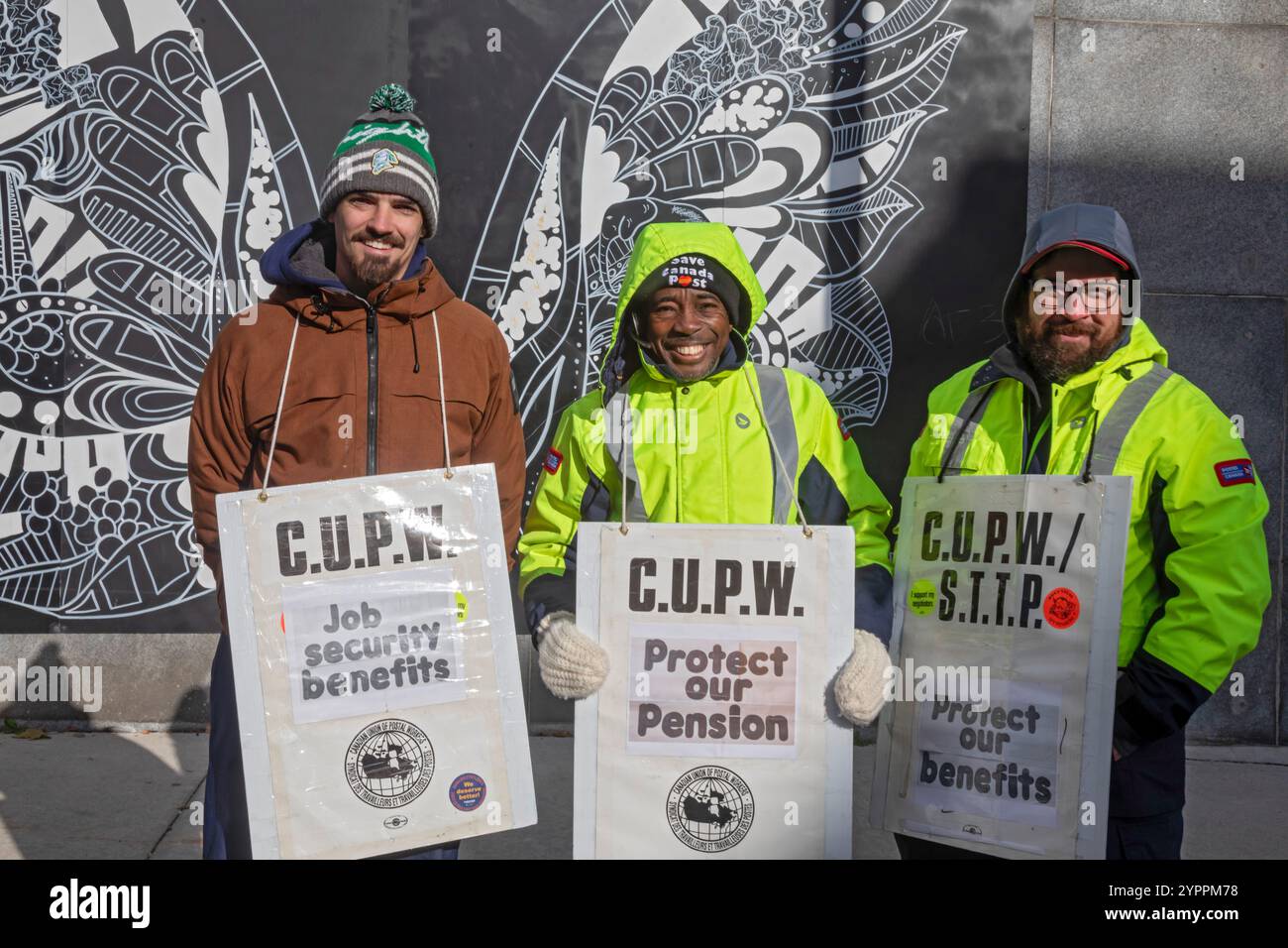 Canadian union of postal workers hi-res stock photography and images - Alamy