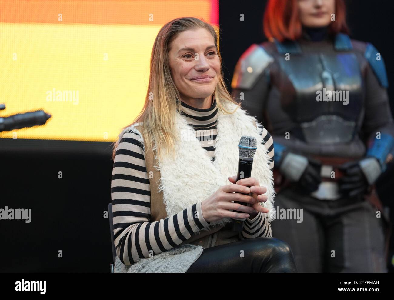 Comic Con 2024. Schauspielerin Katee Sackhoff auf der Comic Con am 30.11.2024 in Stuttgart ...