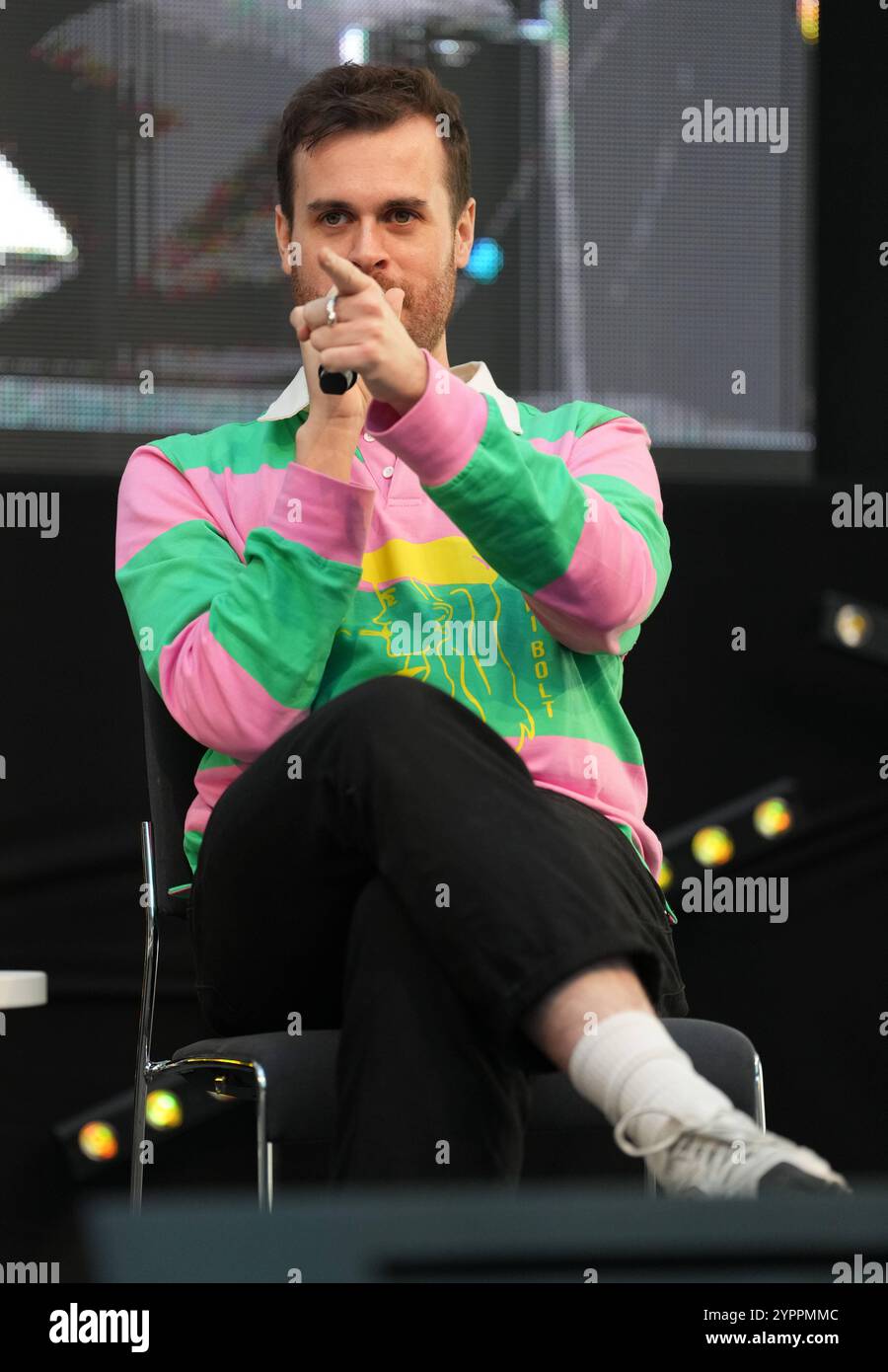 Comic Con 2024. Schauspieler Nathan Foad auf der Comic Con am 30.11. ...