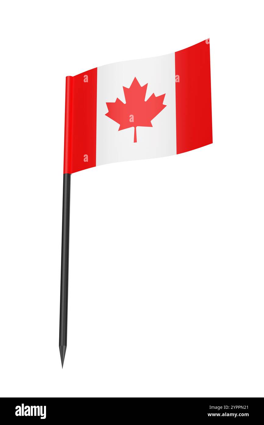 Canada toothpick flag hi-res stock photography and images - Alamy