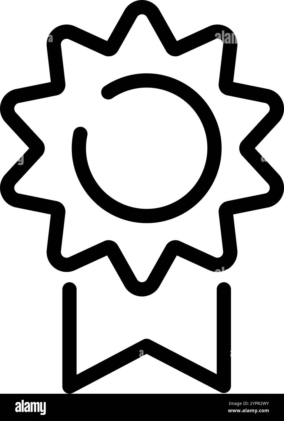 seal with ribbon Stock Vector Image & Art - Alamy