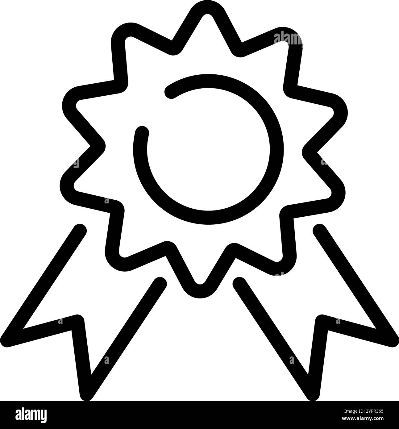 seal with ribbon Stock Vector Image & Art - Alamy