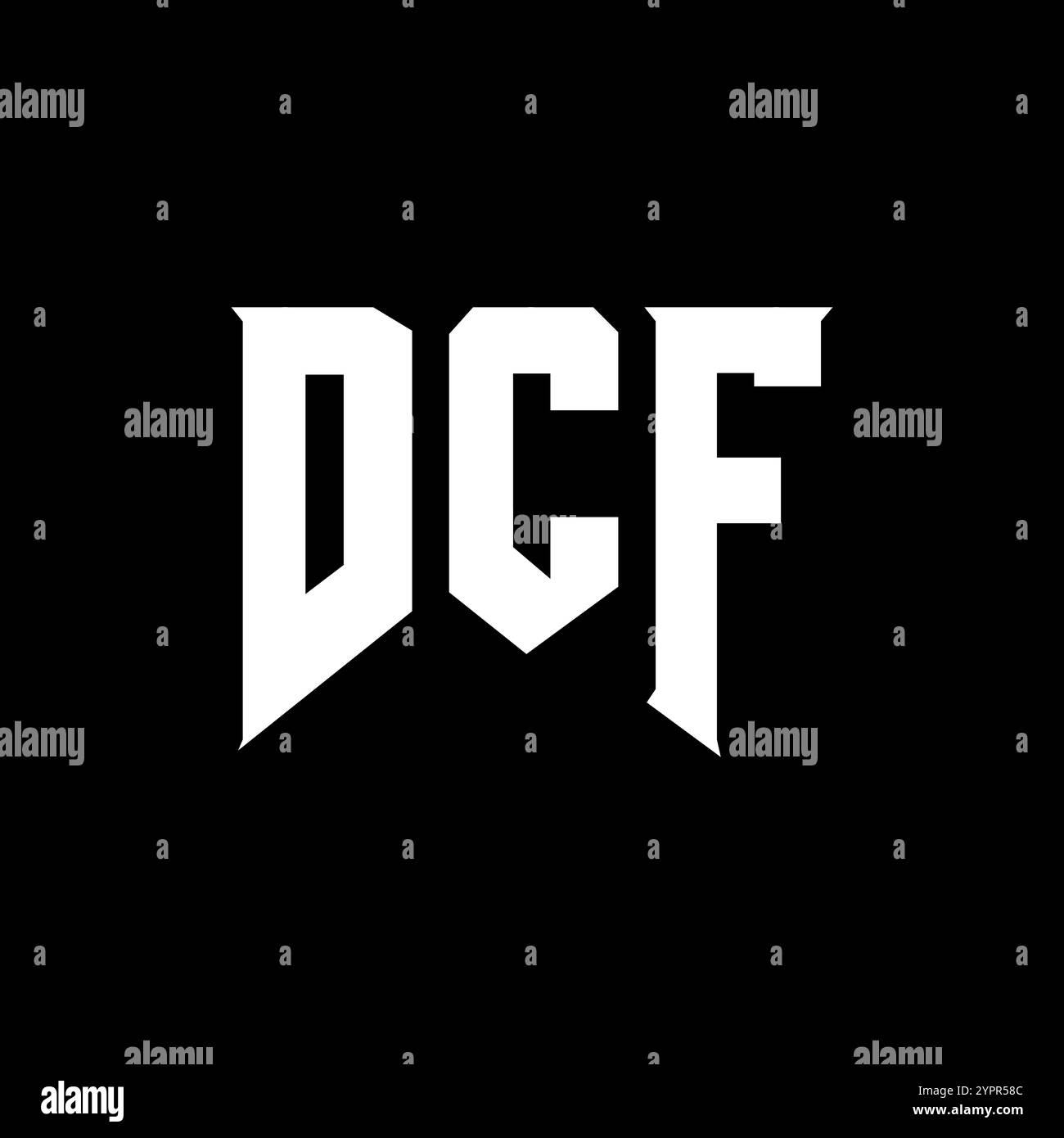 Dcf technology company logo hi-res stock photography and images - Alamy