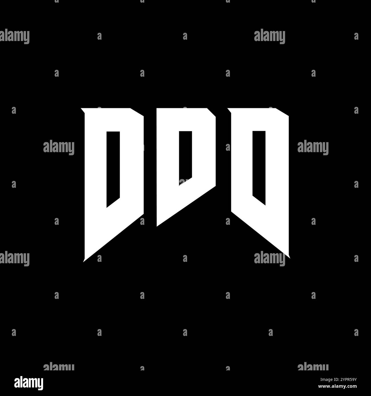 Ddd business company logo hi-res stock photography and images - Alamy