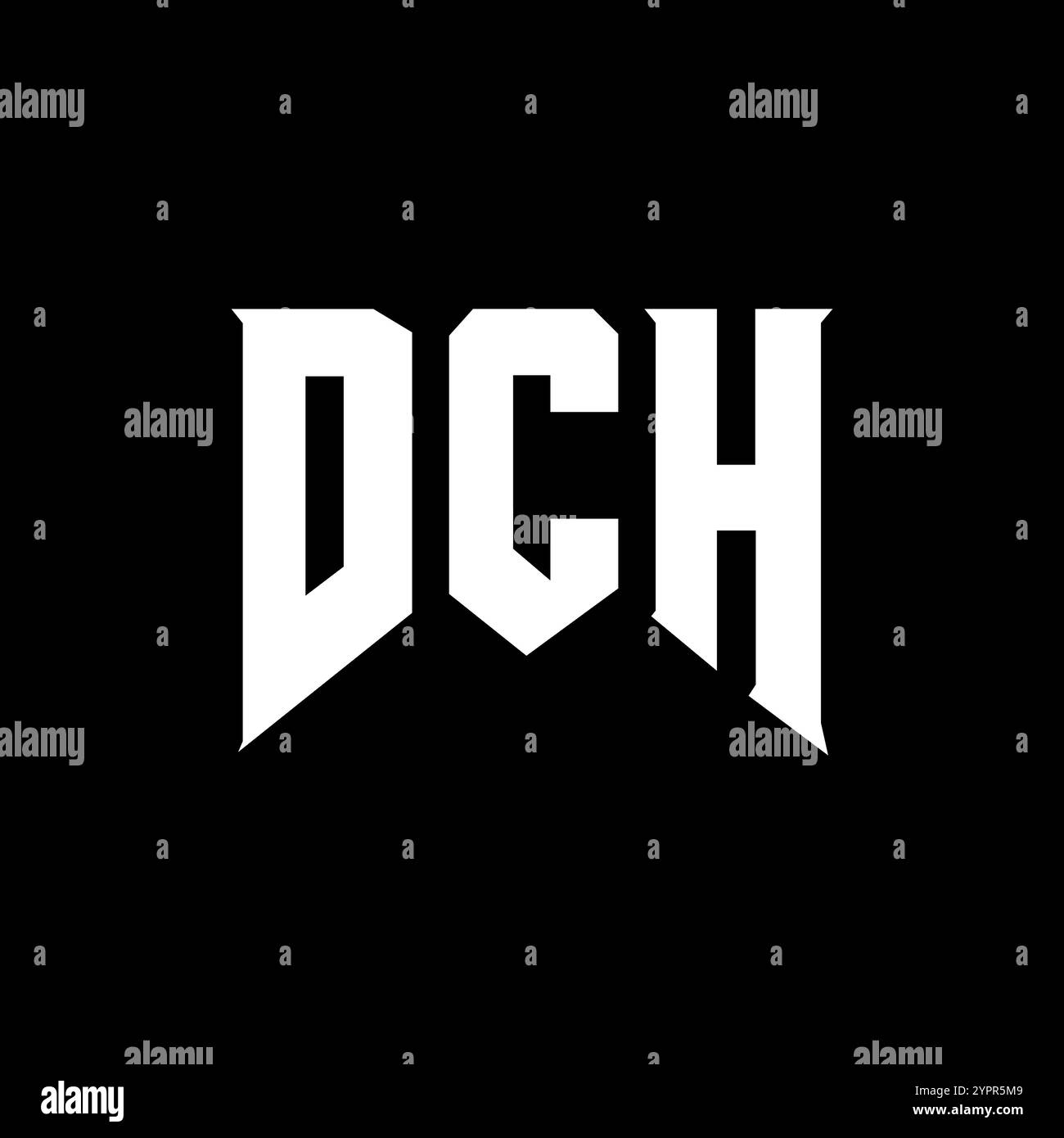 Dch logo design hi-res stock photography and images - Alamy