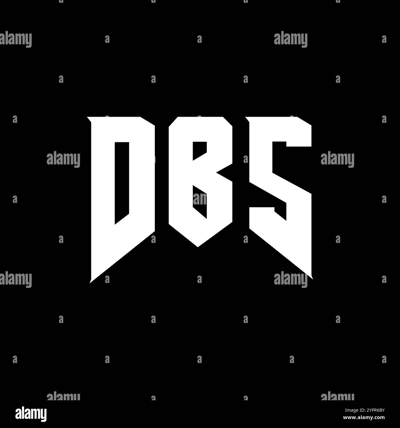 DBS letter logo design for technology company. DBS logo design black ...