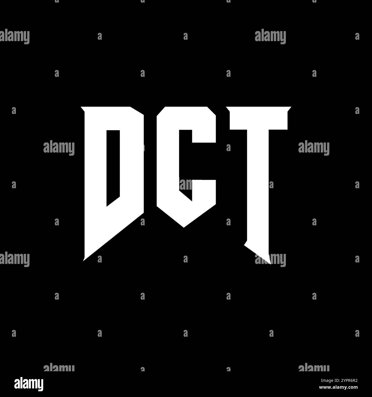 DCT letter logo design for technology company. DCT logo design black ...