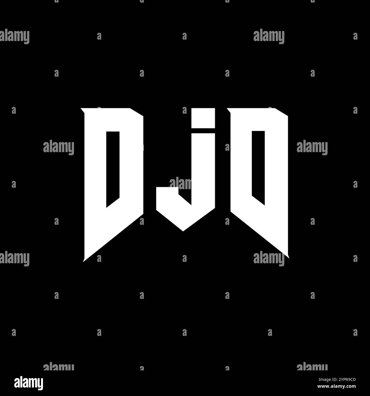 Djd logo design hi-res stock photography and images - Alamy