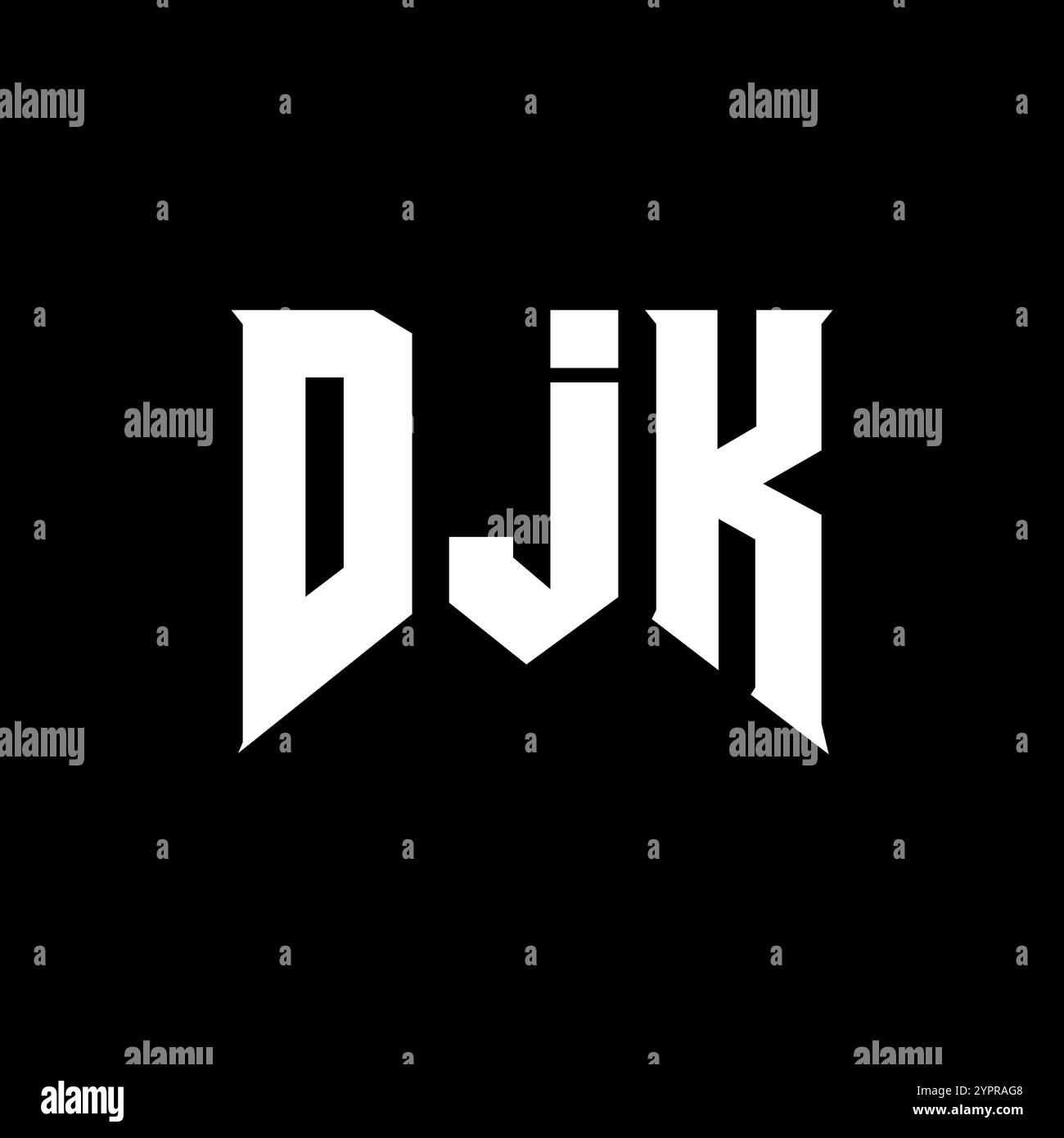 Djk Logo Djk Logo Design Black And White Stock Photos & Images Alamy