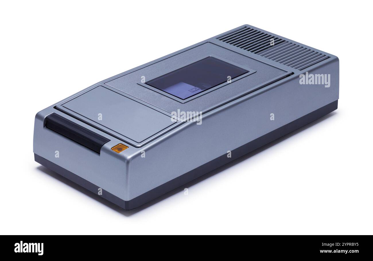 VHS Tape Rewinder Cut Out on White Stock Photo - Alamy