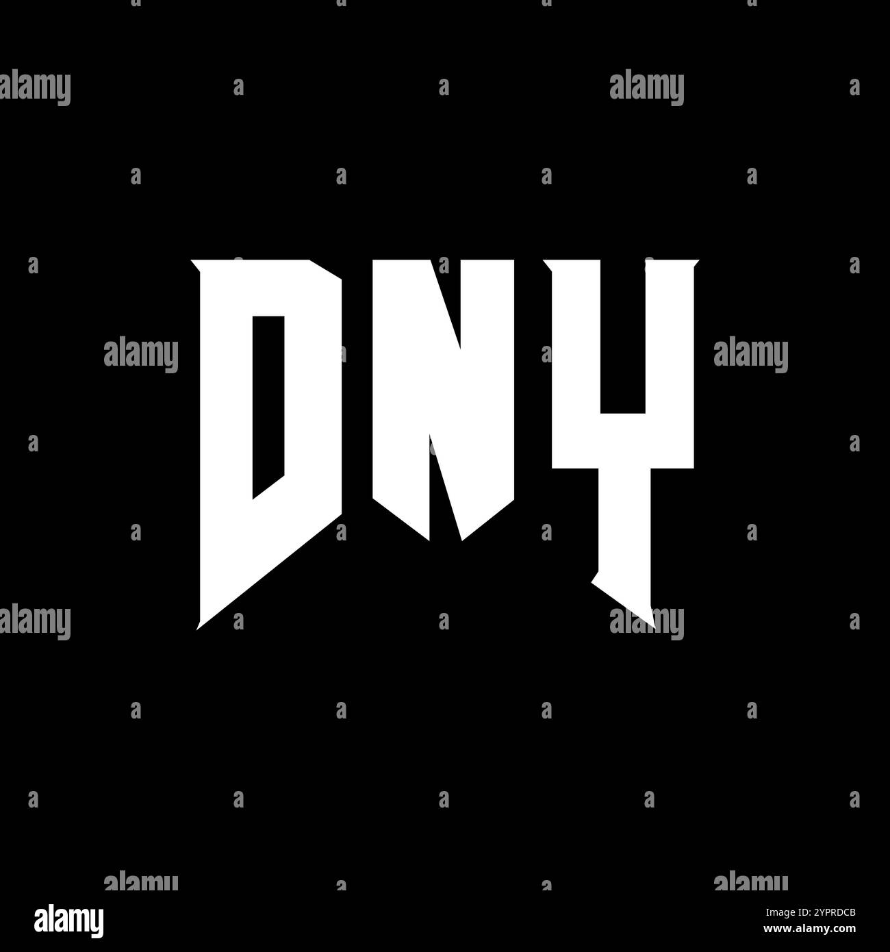 Dny tech logo Stock Vector Images - Alamy