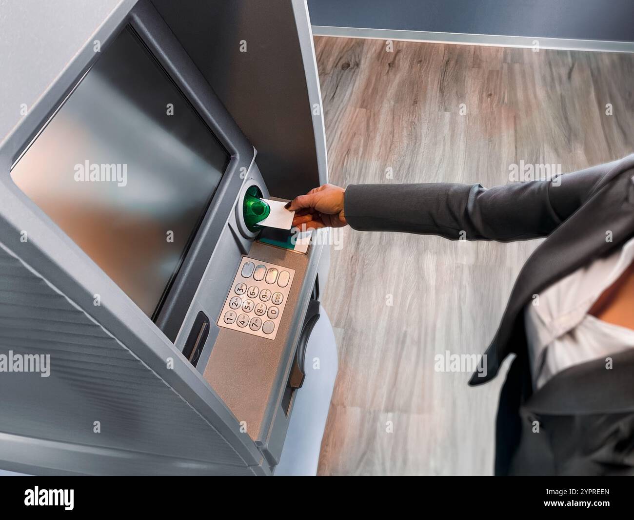 Debit card system hi-res stock photography and images - Alamy