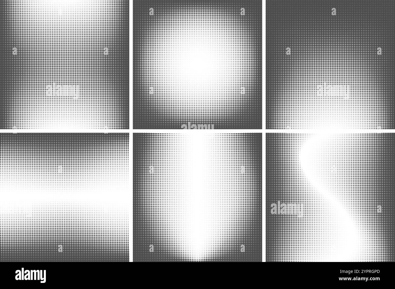 Halftone textures set Stock Vector Image & Art - Alamy