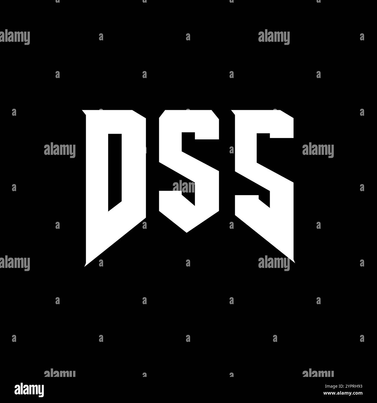 DSS letter logo design for technology company. DSS logo design black ...