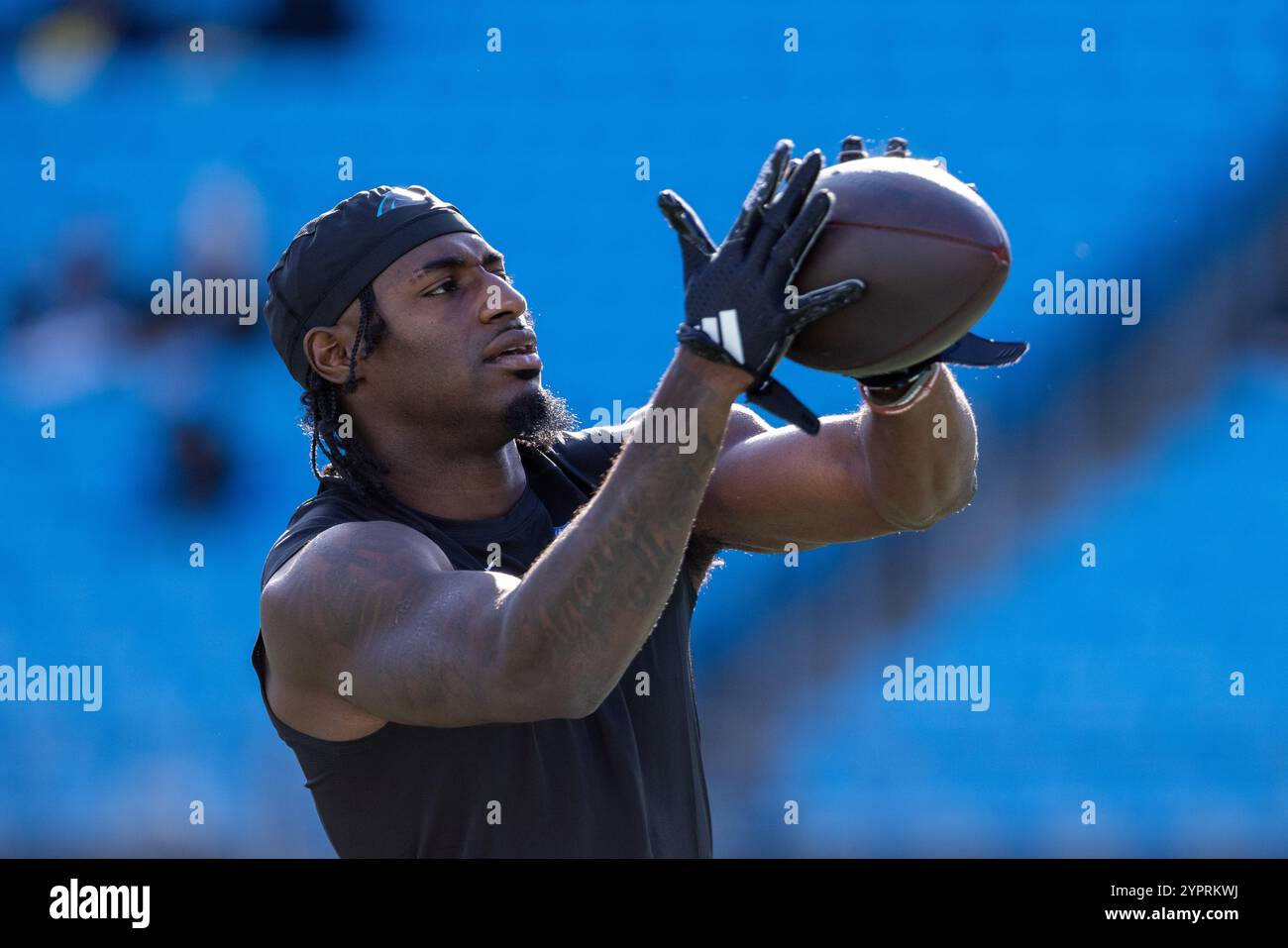 Charlotte, NC, USA. 1st Dec, 2024. Carolina Panthers wide receiver ...