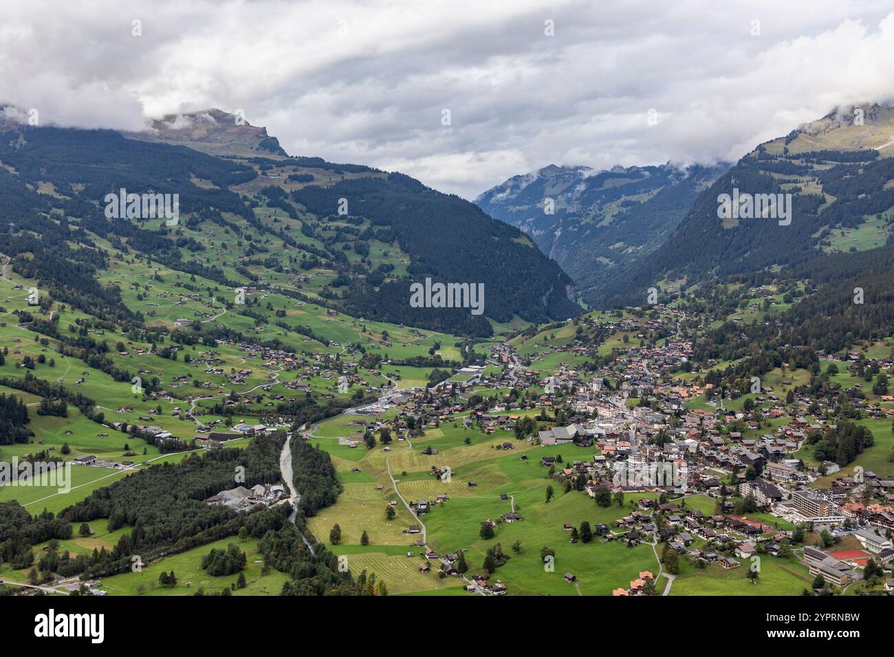 View of grindelwald hi-res stock photography and images - Alamy