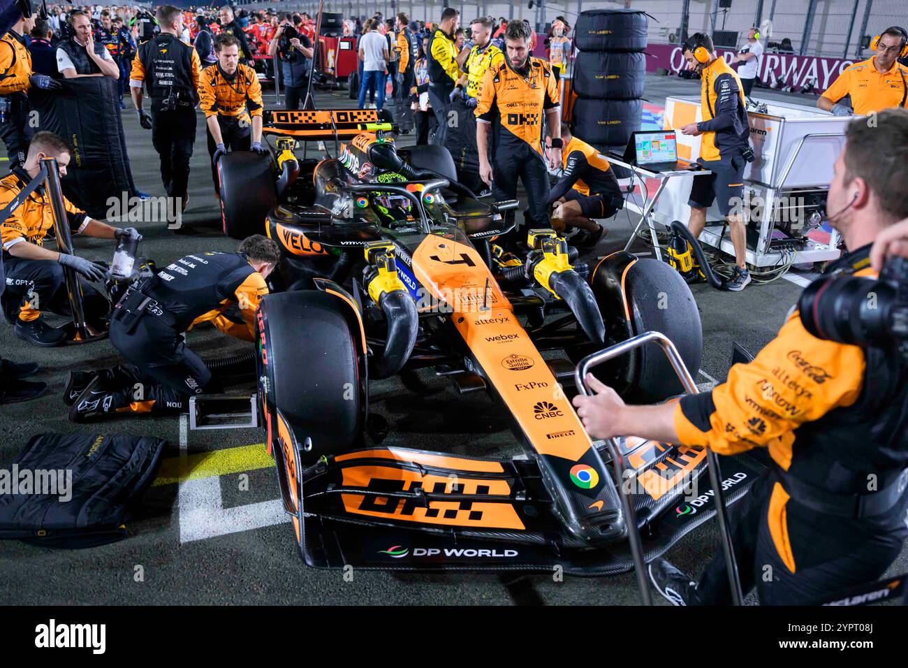 Lusail, Qatar. 1st Dec 2024. Lando Norris of Mclaren Formula 1 Team ...