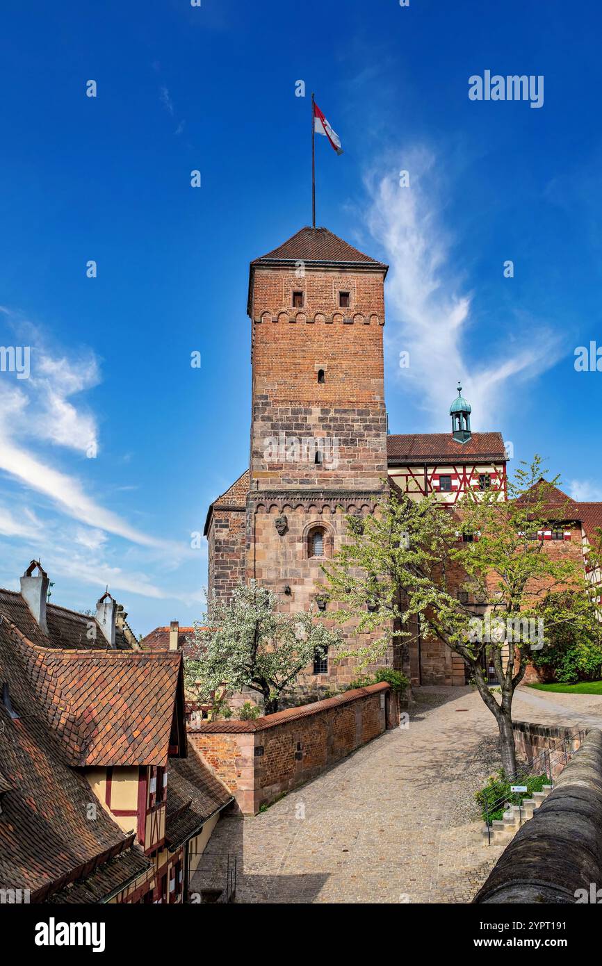 View of Nuremberg Castle, Germany Stock Photo - Alamy