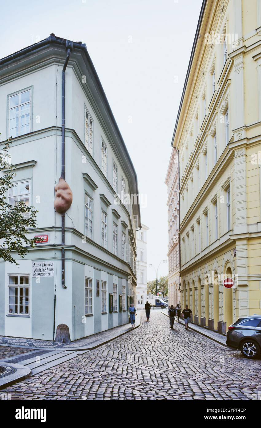 Artwork of the famous Czech artist David Cerny called "Embryo" in ...