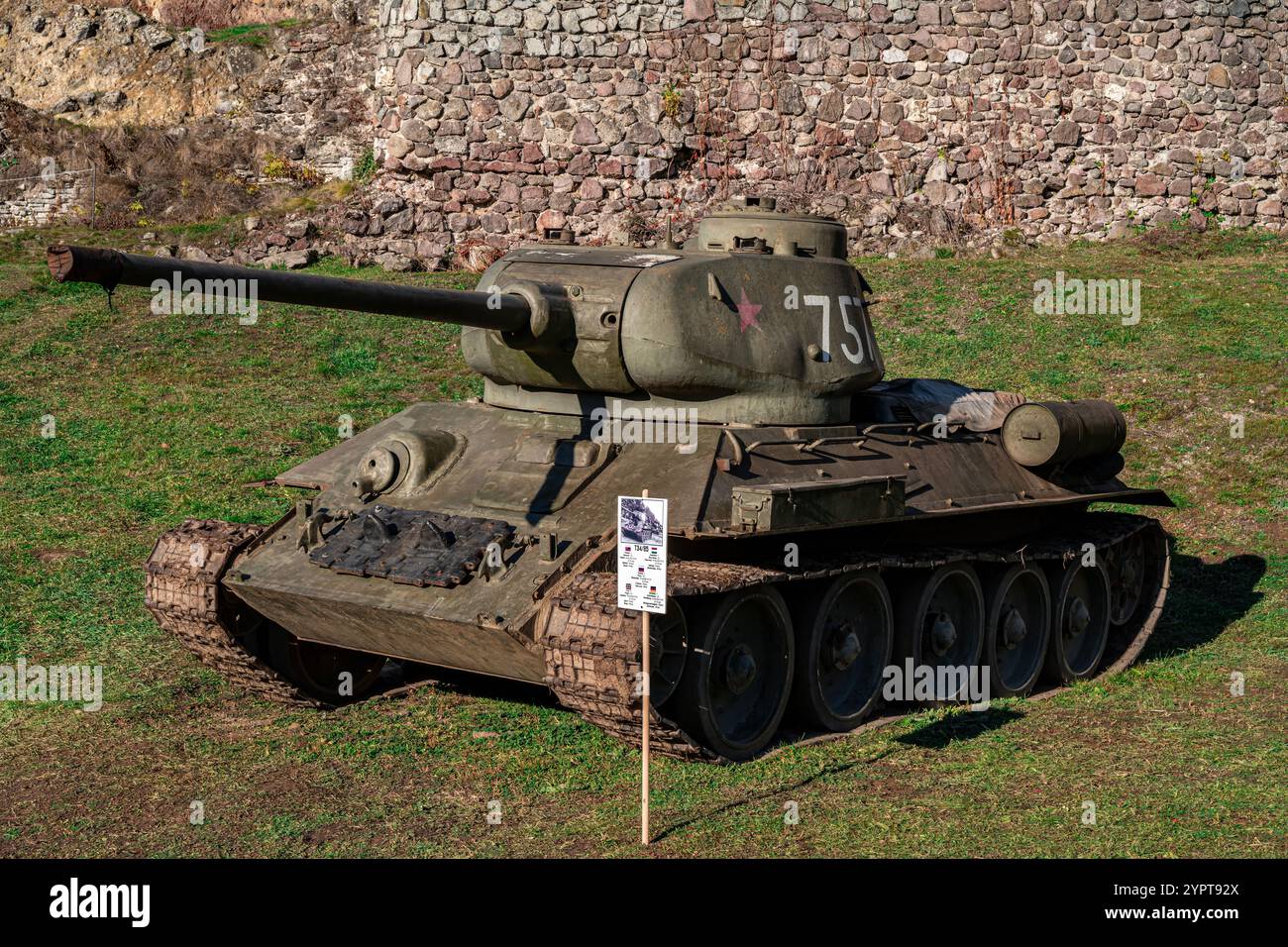 T-34 Soviet tank Stock Photo - Alamy