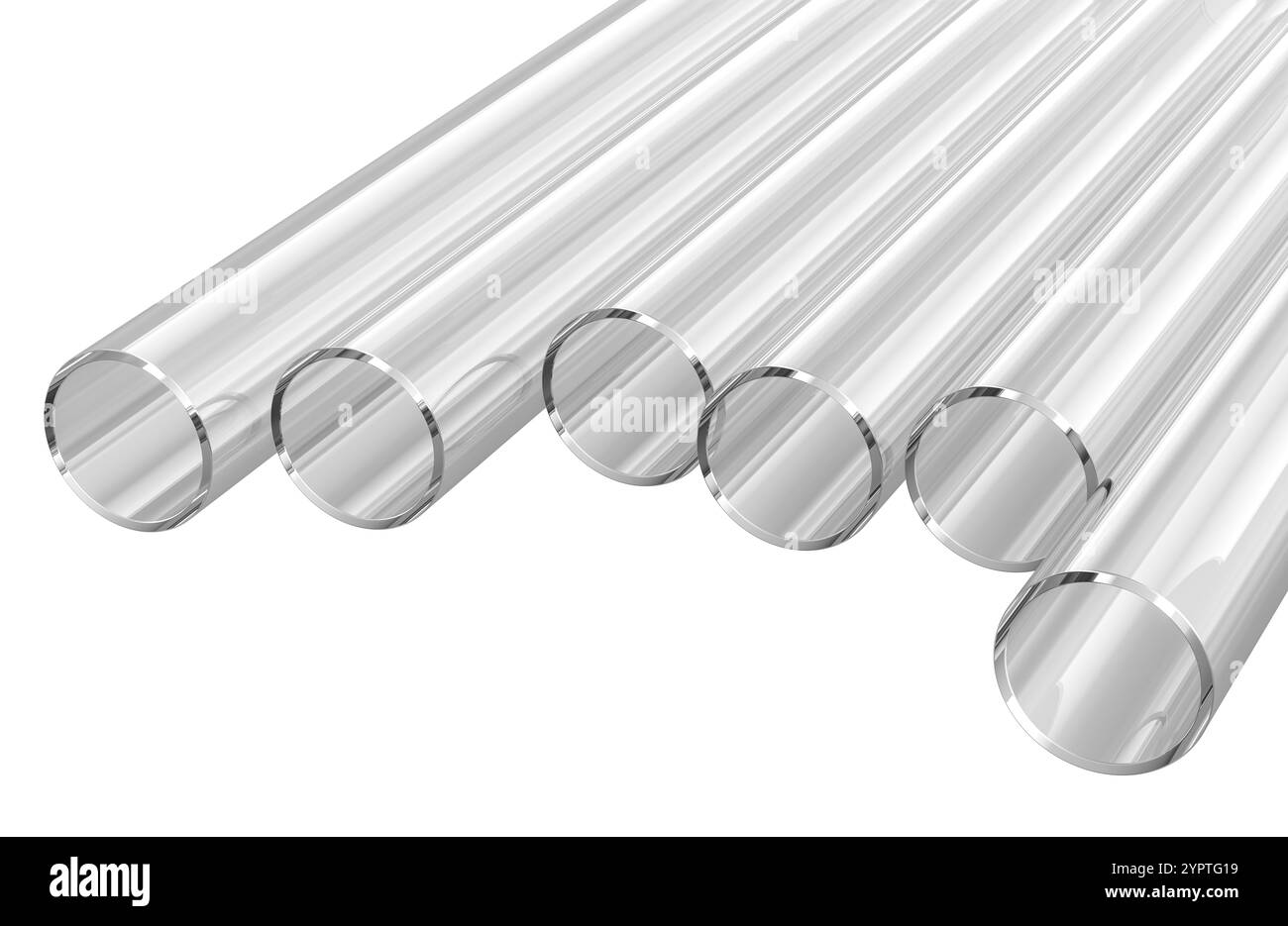 Borosilicate Clear Tubing , transparent glass or acrylic plastic tubes ...