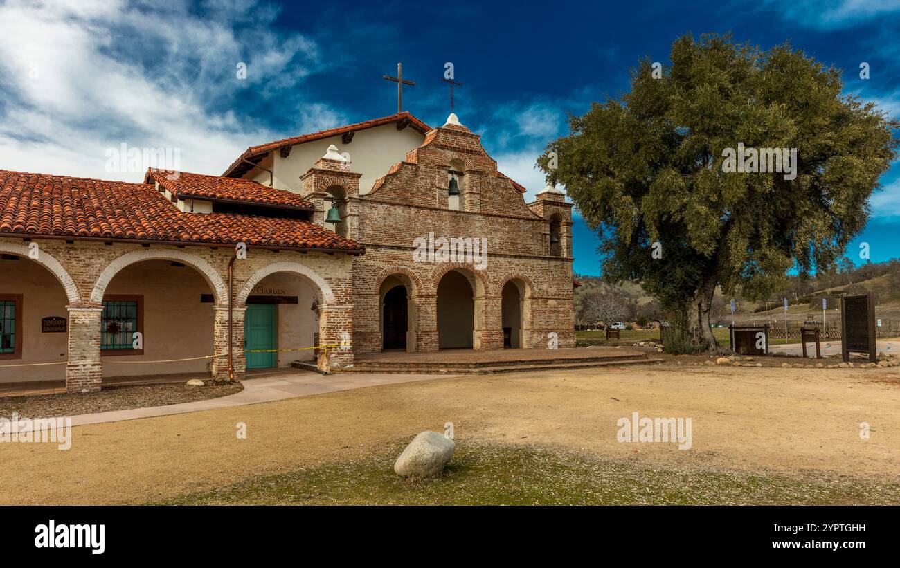 MARCH 2020, CENTRAL CALIFORNIA - Mission San Antonio de Padua, Central ...