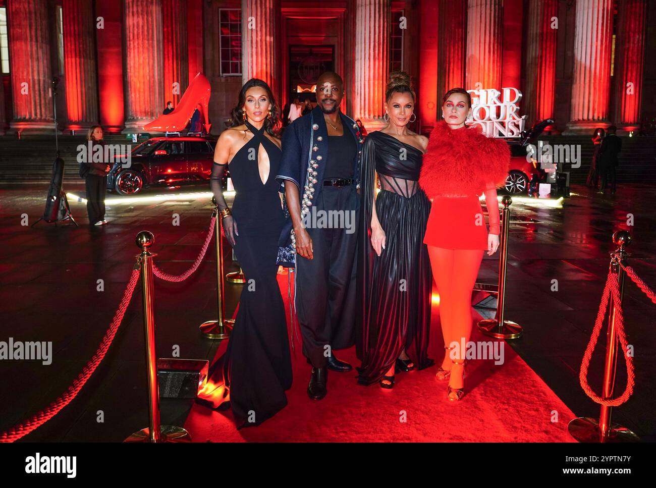 EDITORIAL USE ONLY (Left to right) Amy Di Bartolomeo, Matt Henry ...