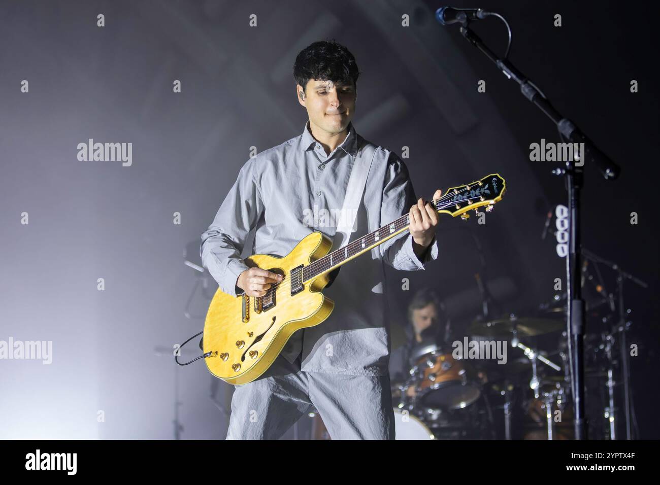 Manchester, England, 1st December, 2024. Vampire Weekend playing the ...
