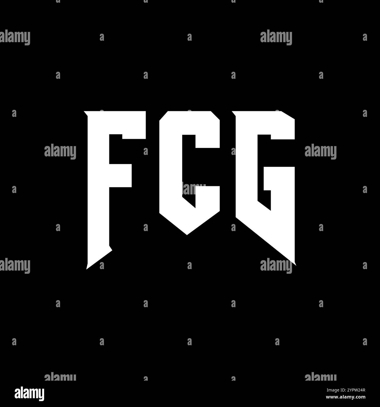 FCG letter logo design for technology company. FCG logo design black ...