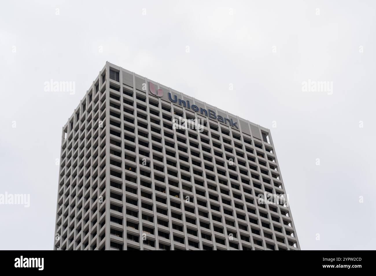 Los Angeles, CA, USA - May 28, 2023: Union Bank Plaza in Los Angeles ...