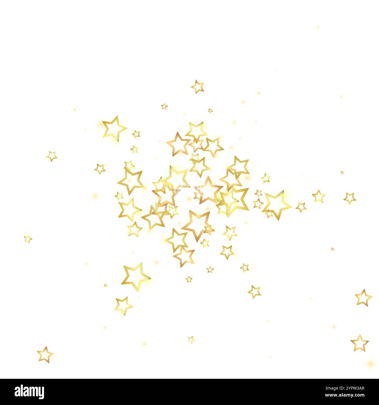 Starry night fairy tale background. Cute sparkling twinkles, christmas ...