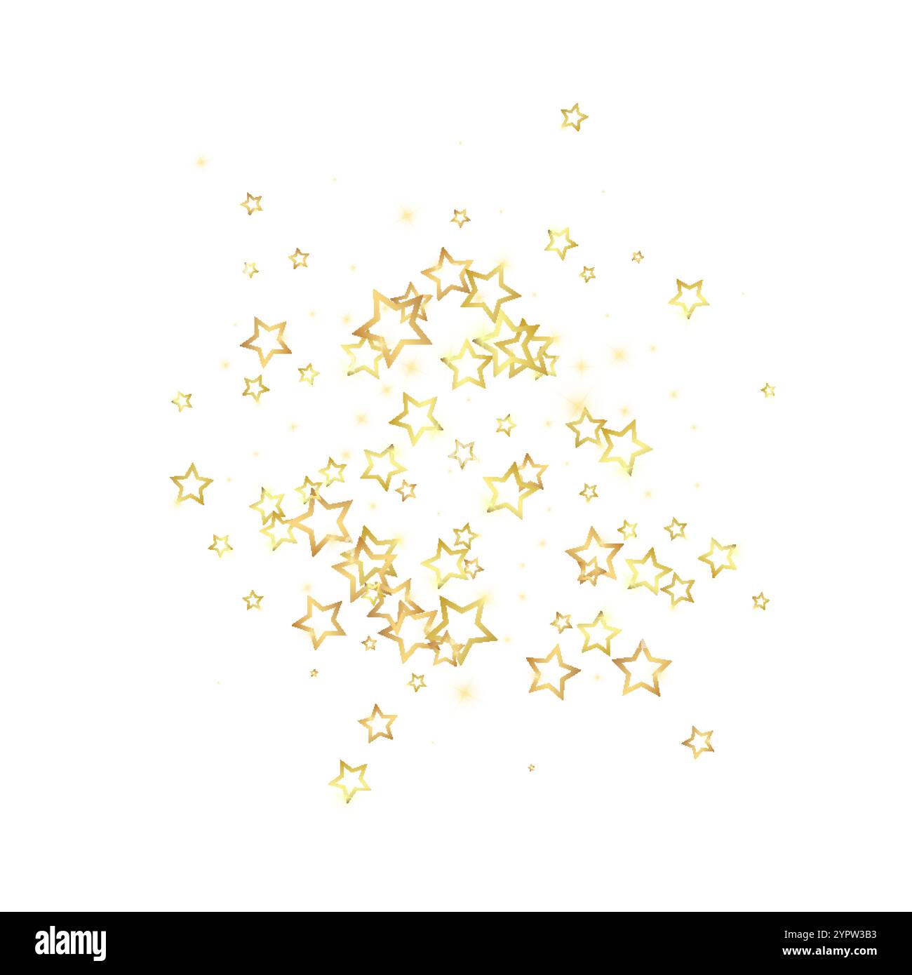 Starry night fairy tale background. Cute sparkling twinkles, christmas ...