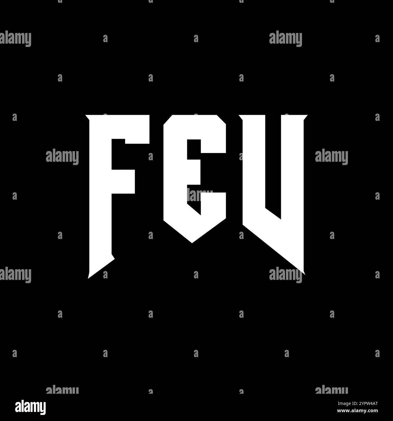 Fev logo design hi-res stock photography and images - Alamy