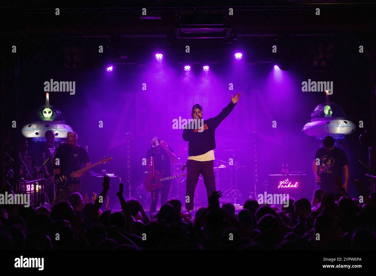 Zebrahead live on Friday Night Every Night Tour at festival room ...