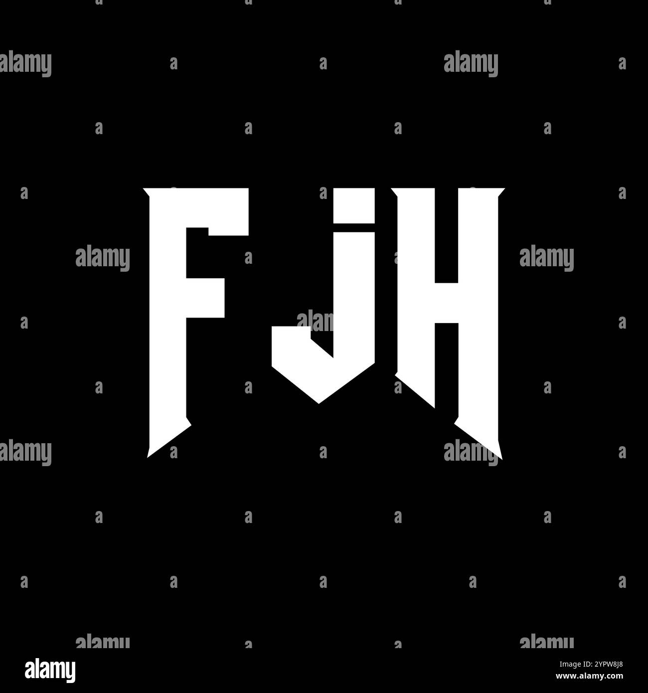 Fjh business company logo hi-res stock photography and images - Alamy