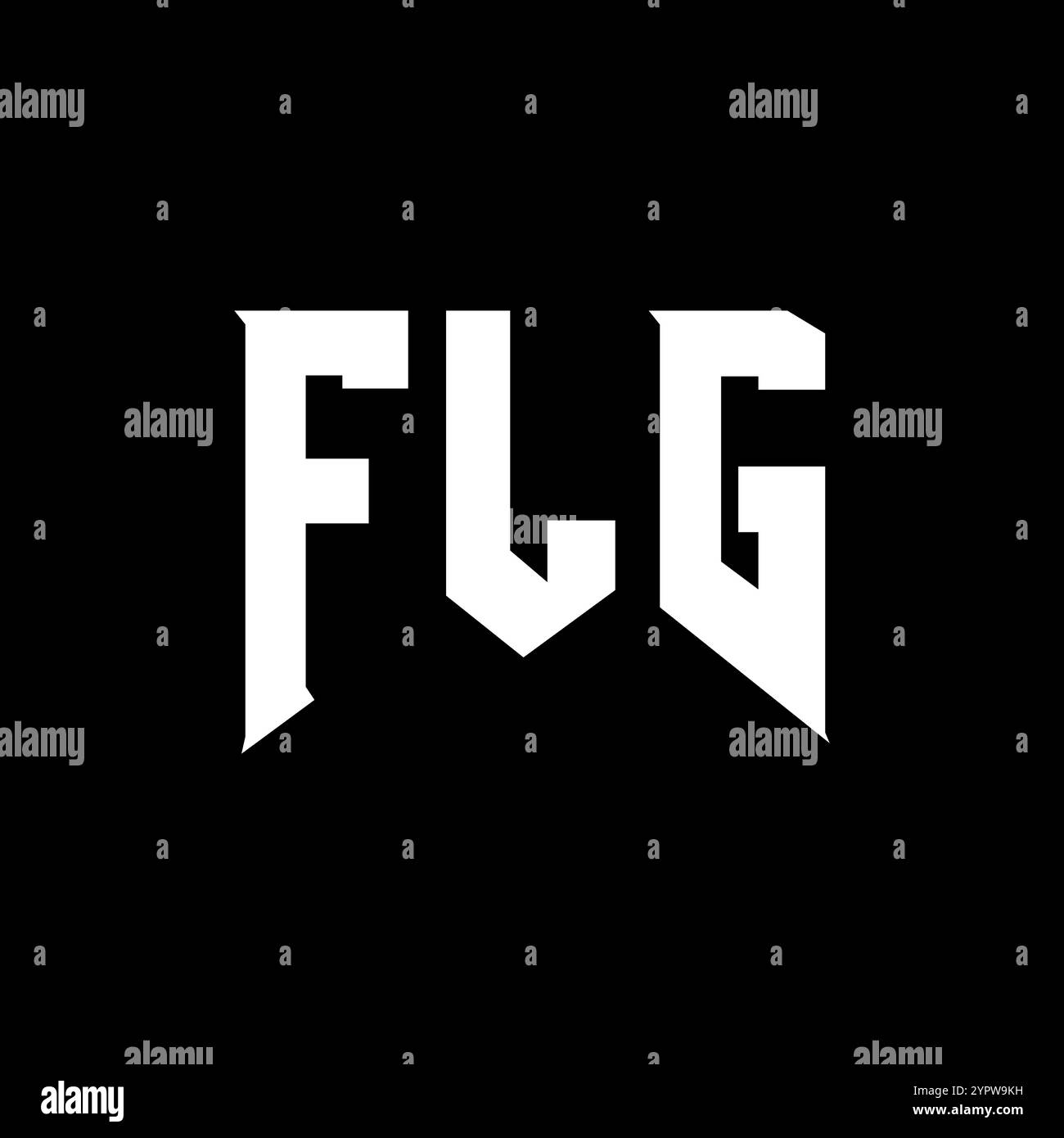 Flg logo design hi-res stock photography and images - Alamy