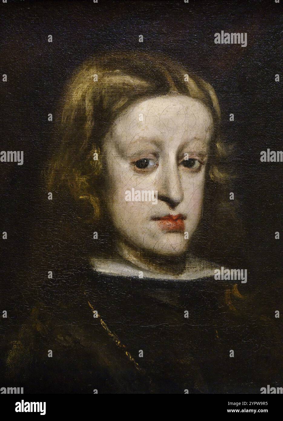 Carlos II of Spain, 1671, Juan Carreno de Miranda, Nins, portraits of children s. XVI-XIX, Sa ...