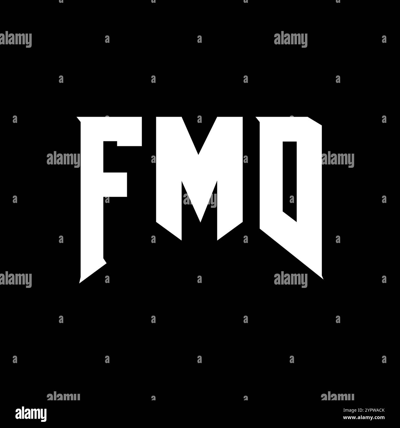 FMD letter logo design for technology company. FMD logo design black ...