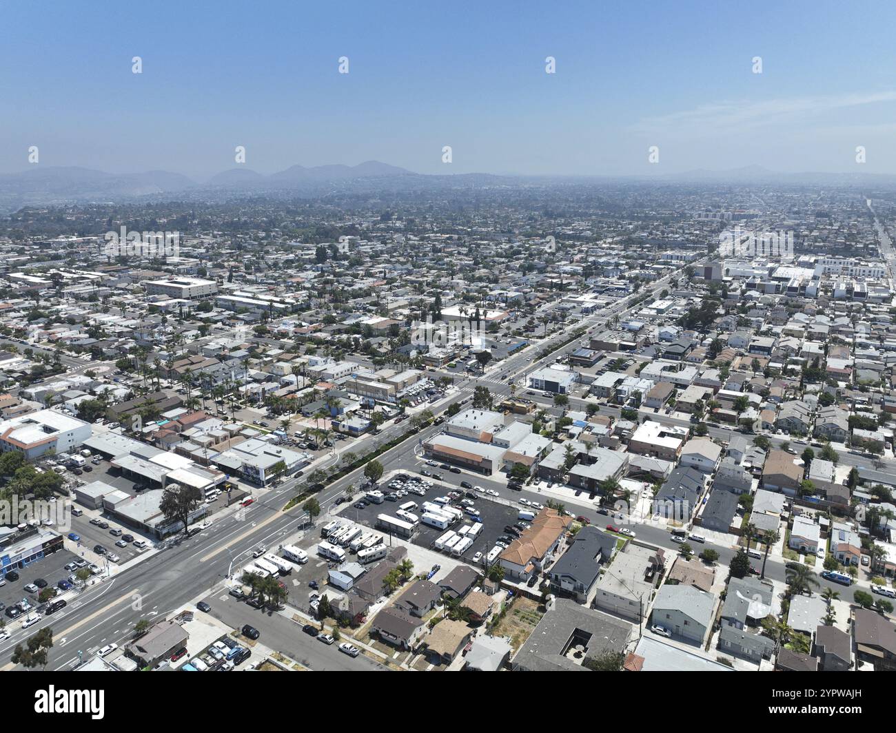 High angle view america hi-res stock photography and images - Alamy